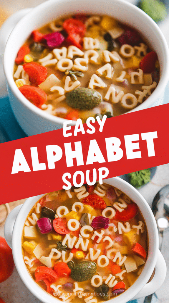 Easy Alphabet Soup Recipe